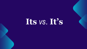 Its vs It's: Definition & Example Sentences